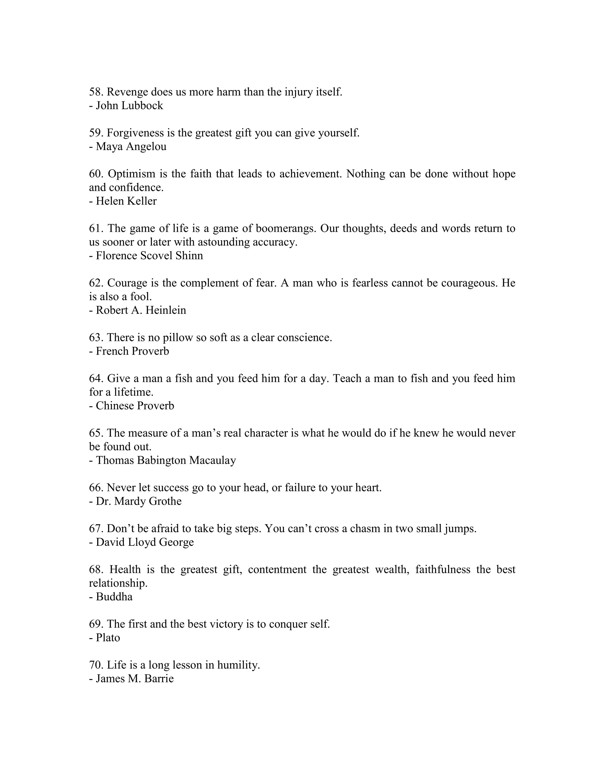 LIFE 101 (ebook).pdf ~ 101 Great Quotes of LIFE Lessons | PDF