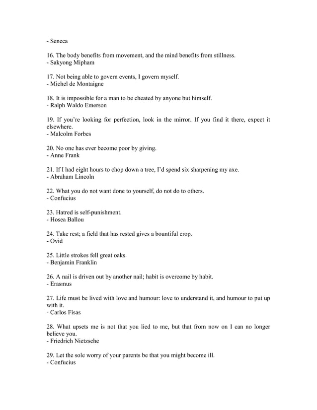 LIFE 101 (ebook).pdf ~ 101 Great Quotes of LIFE Lessons | PDF