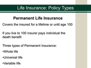 Life insurance | PDF | Life Insurance | Insurance