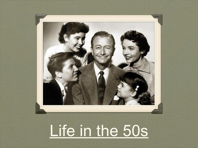OCSS presentation on the 1950s America | PPT