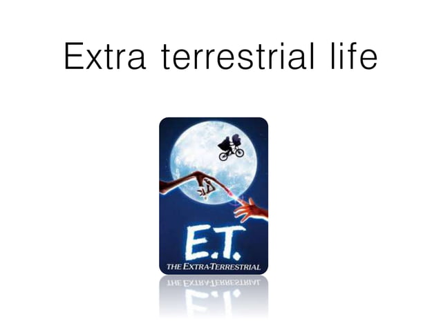 Life after earth - simple ppt | PPT