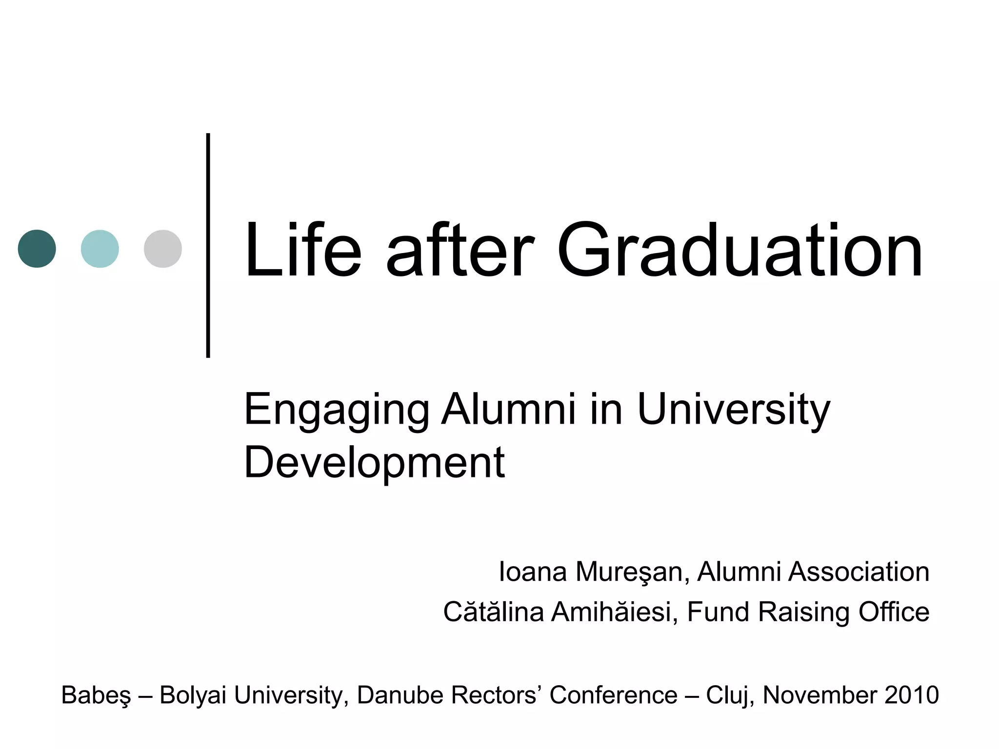 Life after graduation | PPT