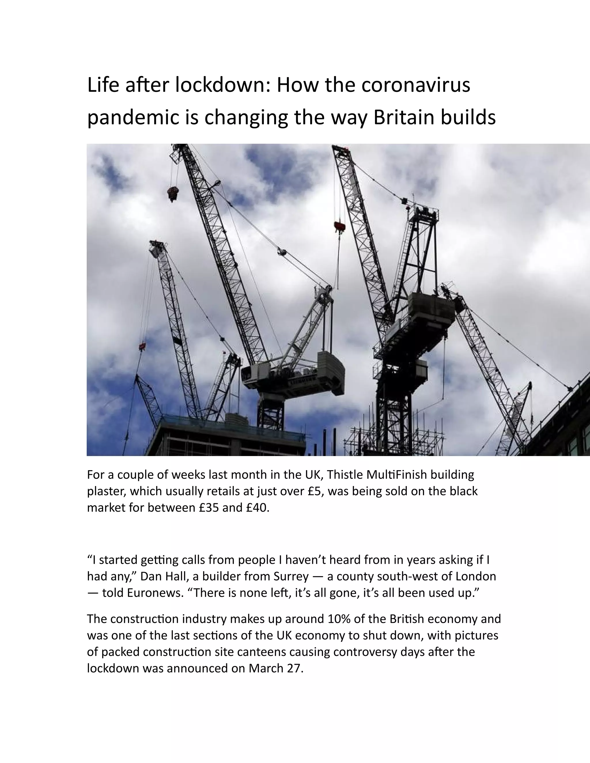 Life after lockdown | PDF