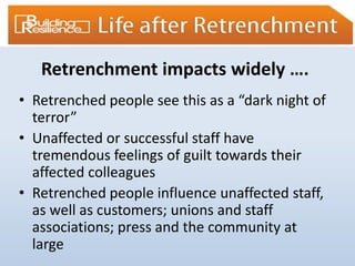 Life after Retrenchement training | PPT