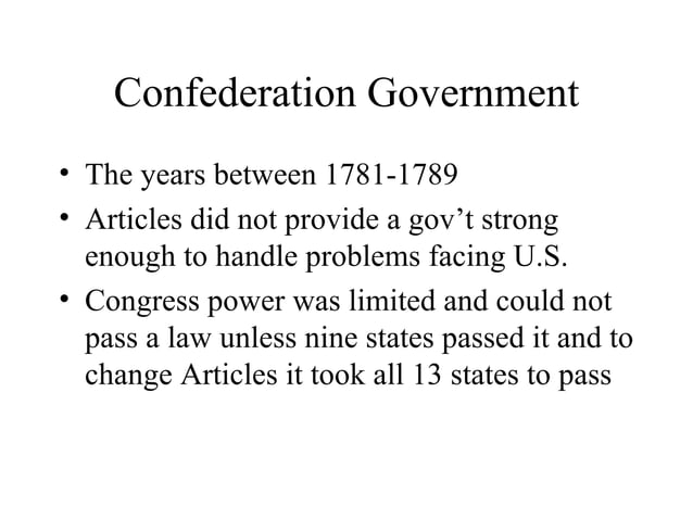 Life After Revolutionary War | PPT | Law