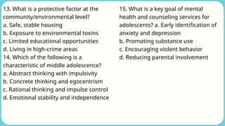 Life and Career Skills Lesson 2.pptxProtective and Risk Factors of Late ...