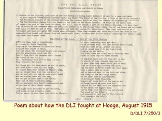 Life and death as a soldier in the First World War | PPT