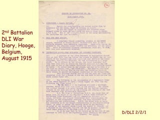 Life and death as a soldier in the First World War | PPT