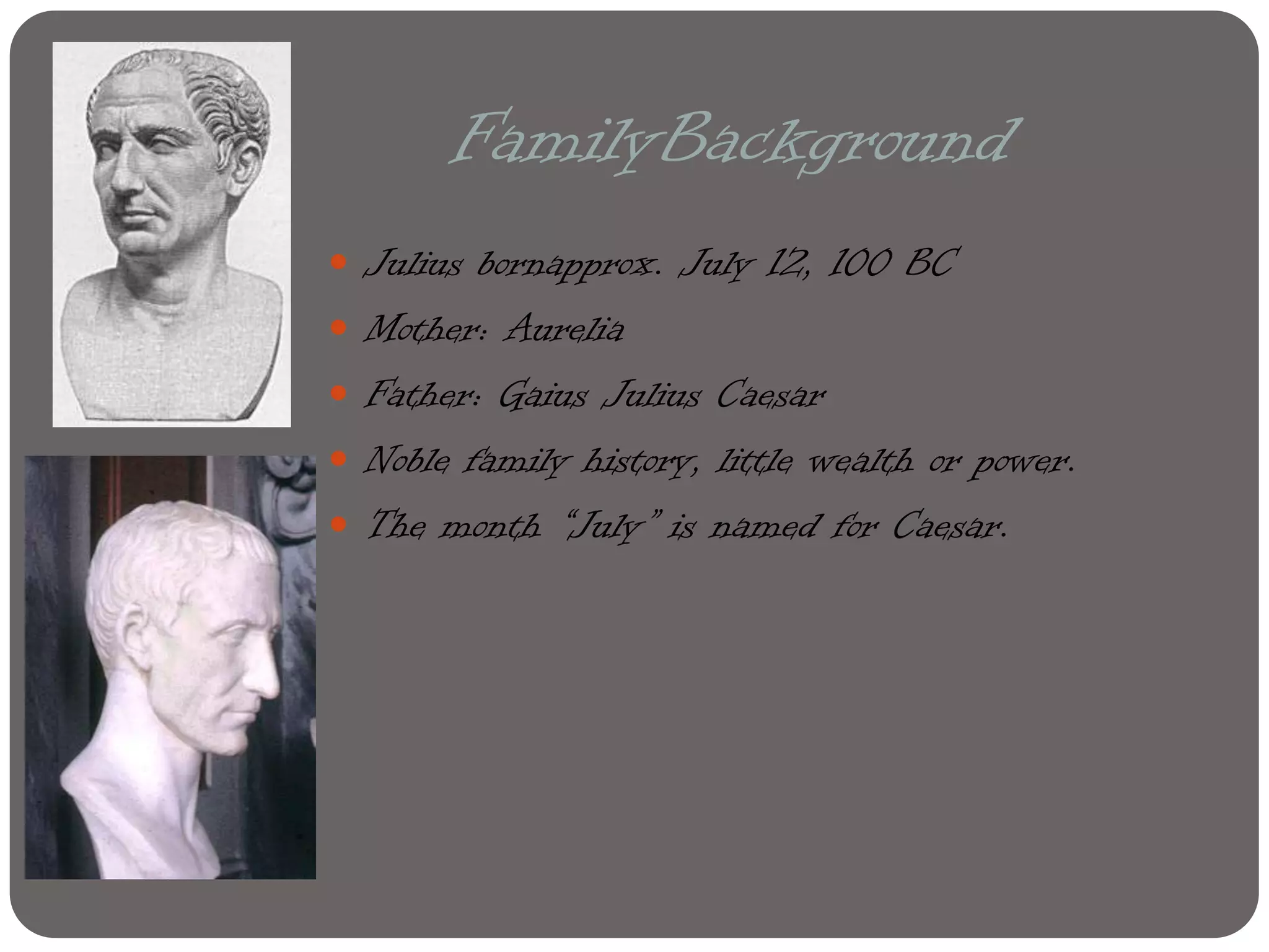 Life and death of julius caesar | PPTX