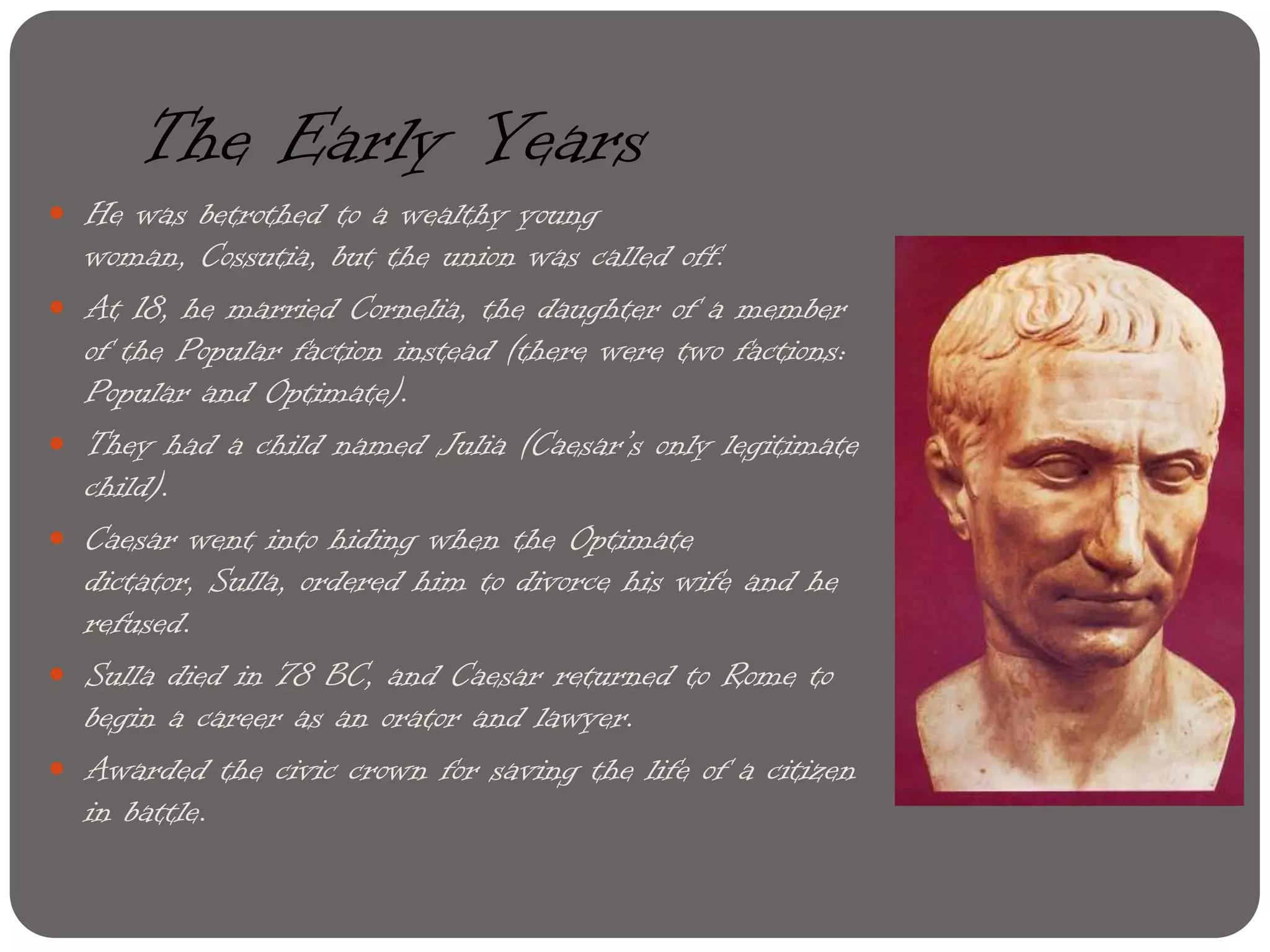 Life and death of julius caesar | PPT | Free Download