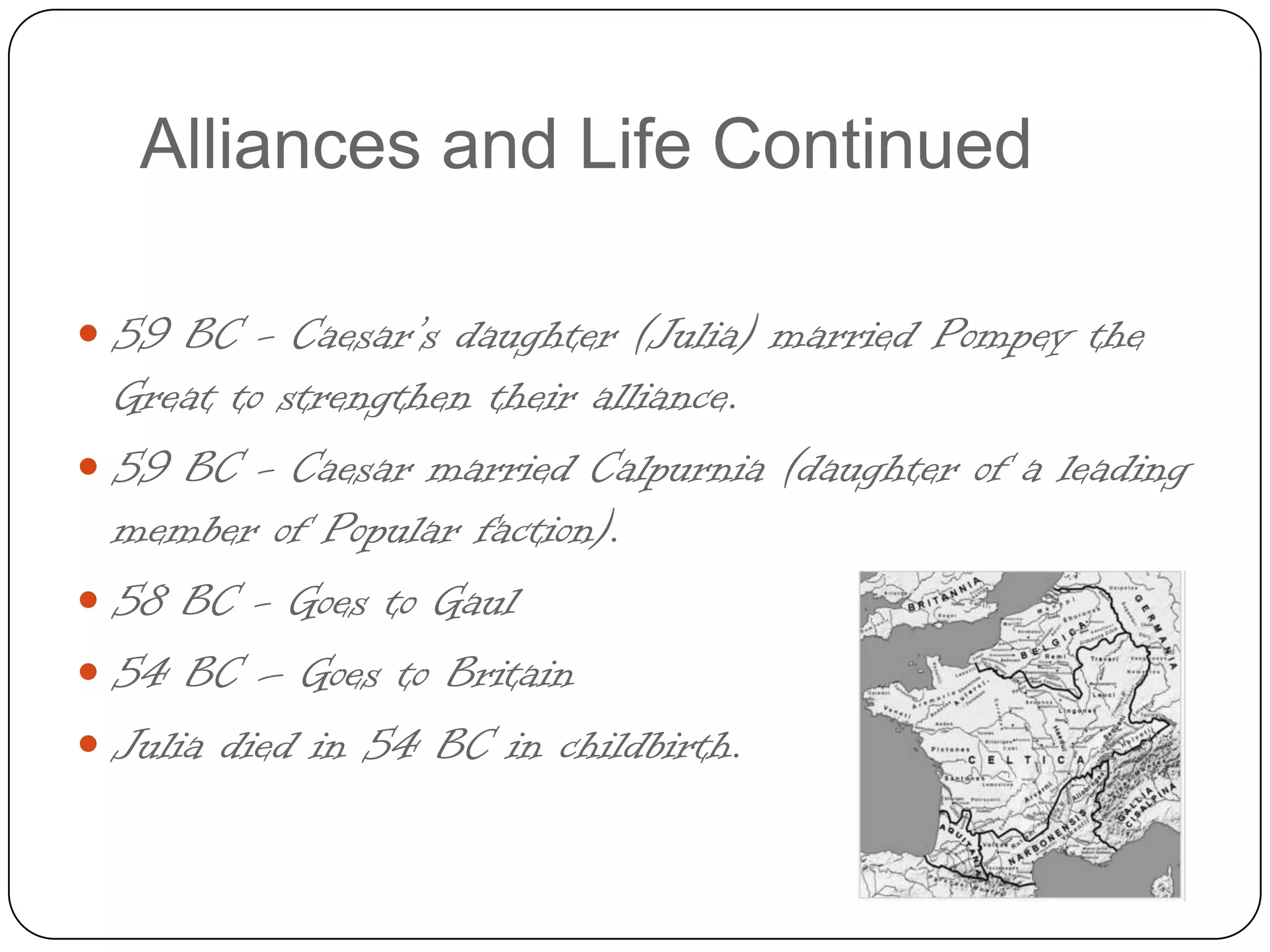 Life and death of julius caesar | PPTX