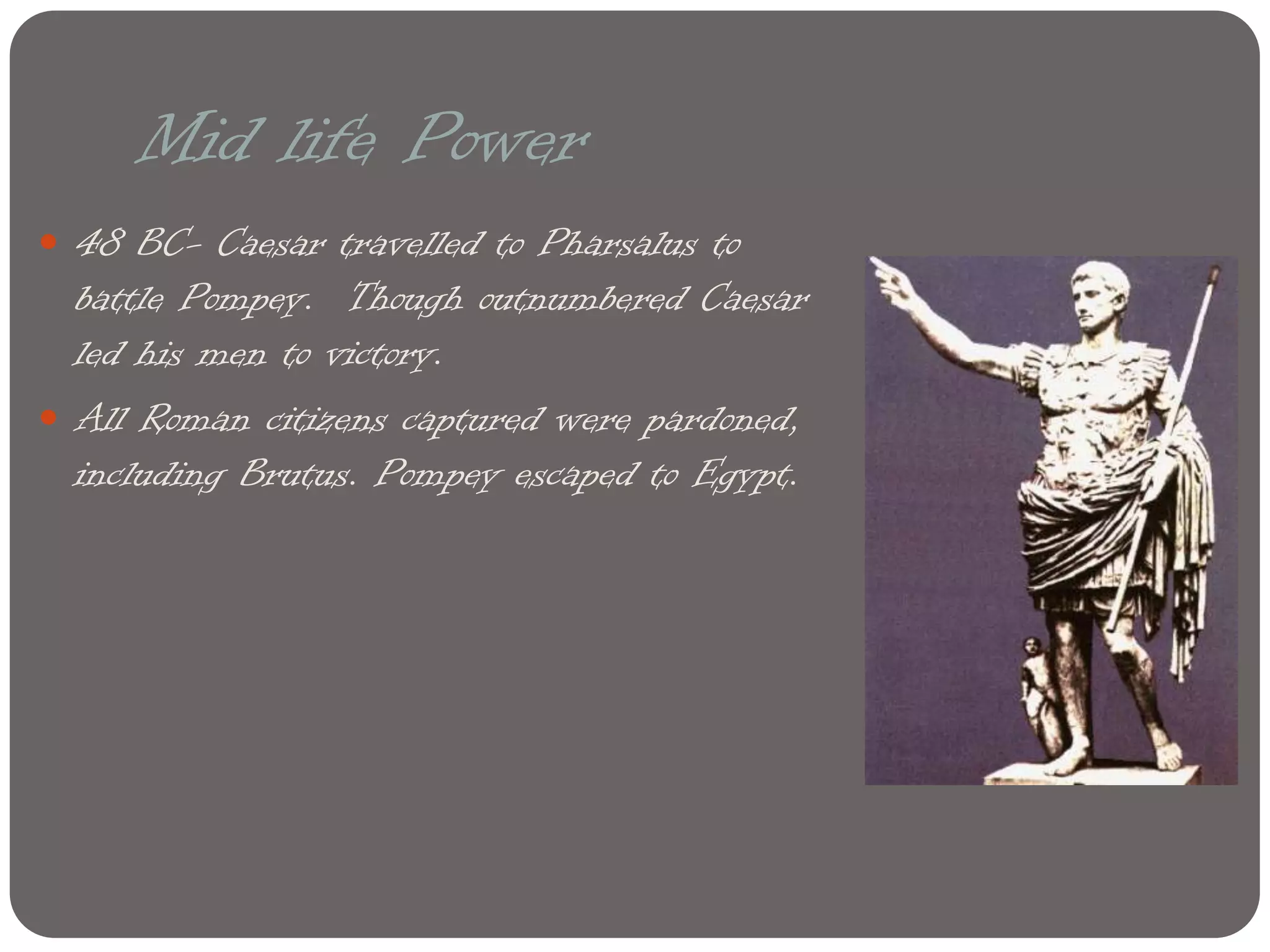 Life and death of julius caesar | PPTX