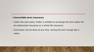 LIFE AND HEALTH INSURANCE.pptx