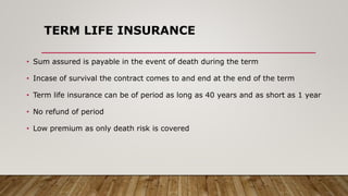 LIFE AND HEALTH INSURANCE.pptx