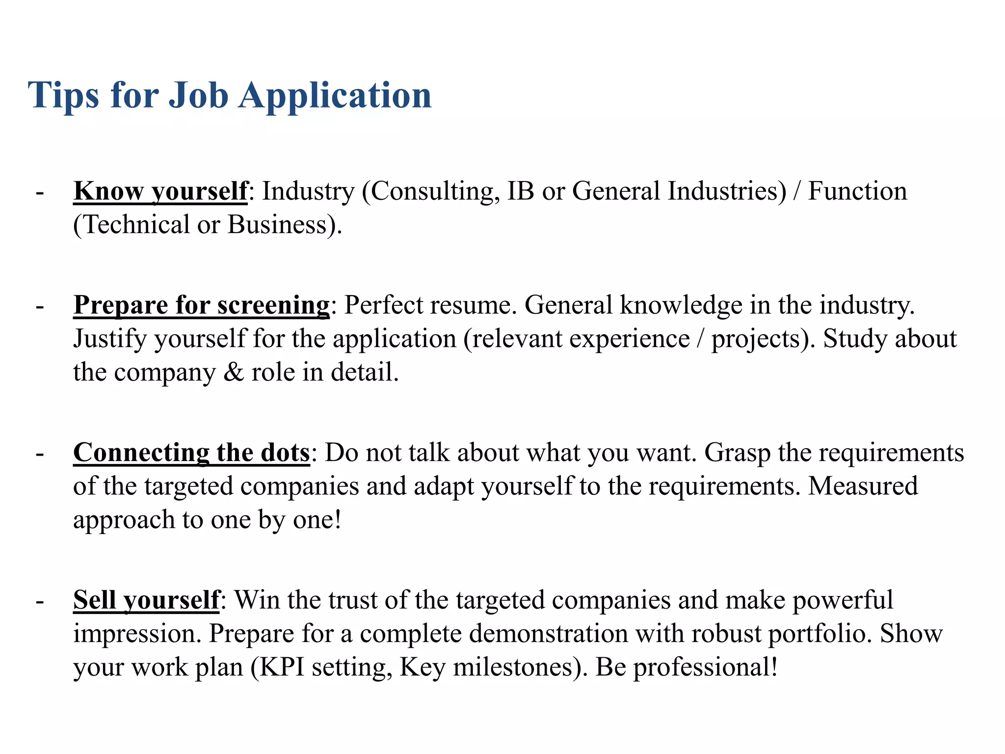 Life and Study in Singapore & Tips for Job Application | PPT