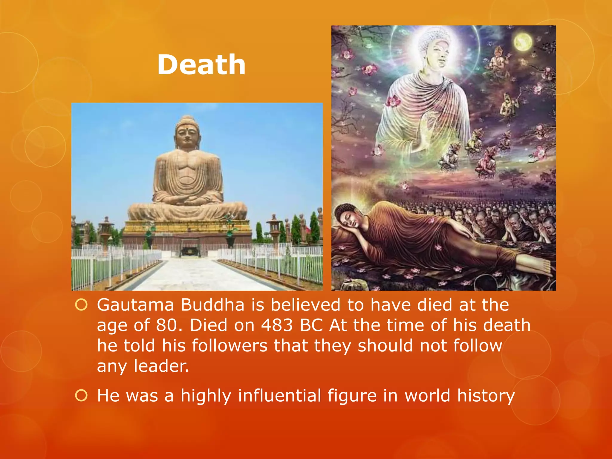 Life and teachings of siddhartha gautama buddha | PPTX