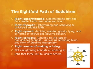 Life and teachings of siddhartha gautama buddha | PPTX