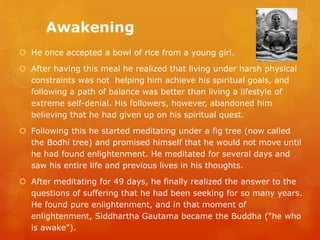 Life and teachings of siddhartha gautama buddha | PPTX