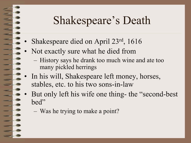 life and times of william Shakespeare.ppt