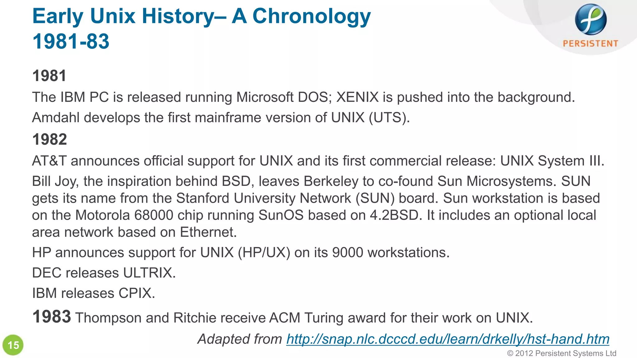 Life and Work of Ken Thompson and Dennis Ritchie | Turing Techtalk | PDF