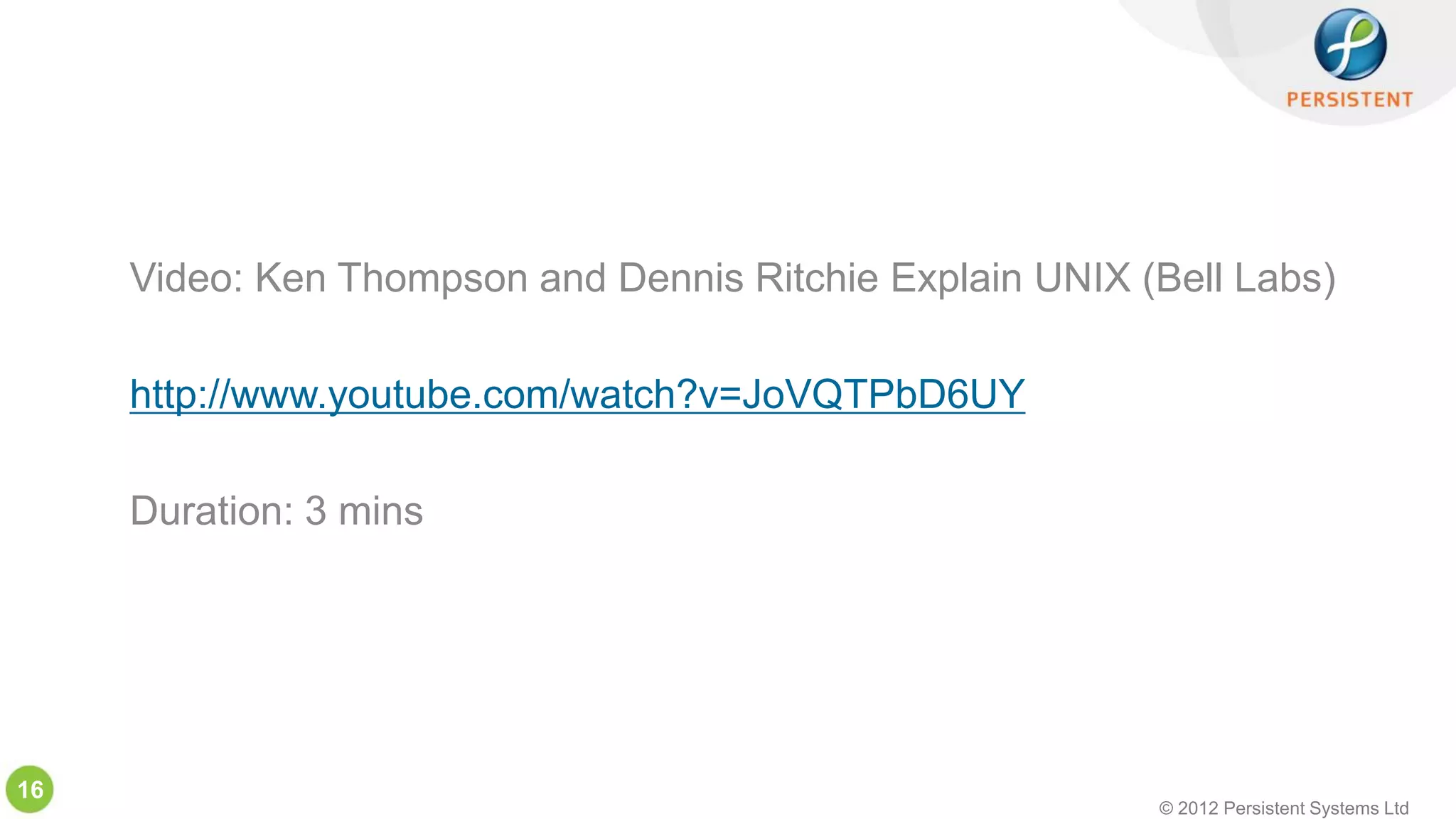 Life and Work of Ken Thompson and Dennis Ritchie | Turing Techtalk | PDF