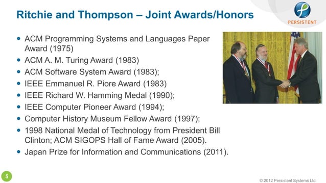 Life and Work of Ken Thompson and Dennis Ritchie | Turing Techtalk | PDF