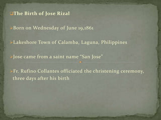 Life and works of Rizal | PPTX