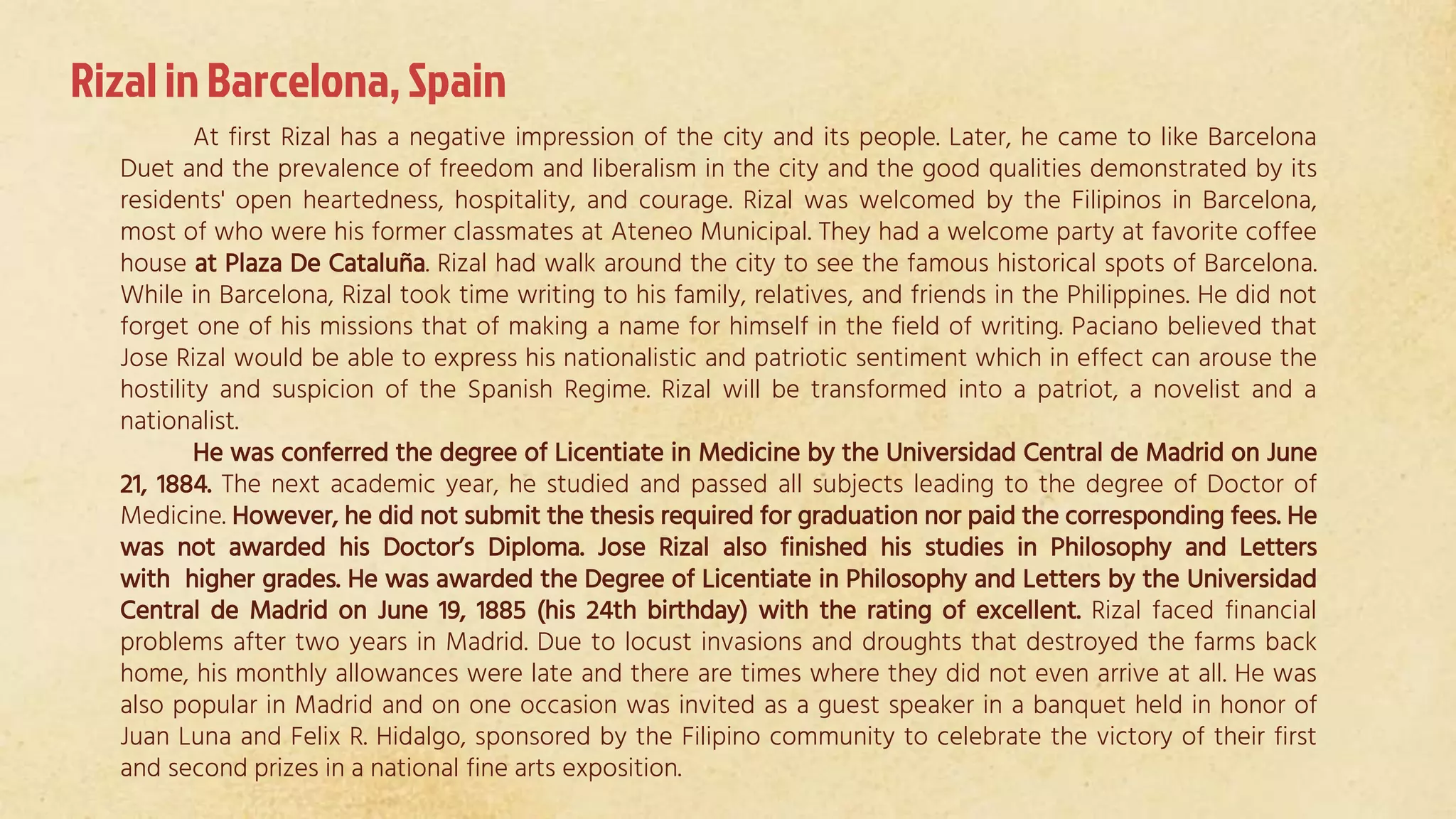 Life and works of rizal chapter 8 and 9 by: dela cruz ken bryan (2021 ...