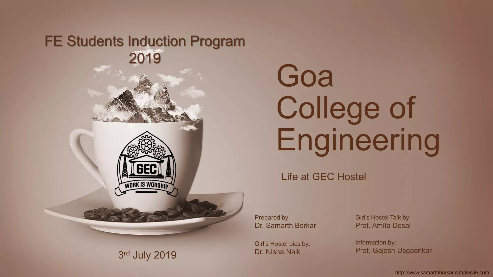 Life at GEC hostel | PDF
