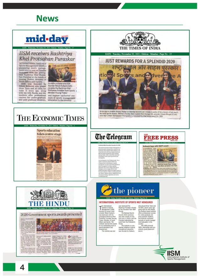 Life at IISM November edition | PDF