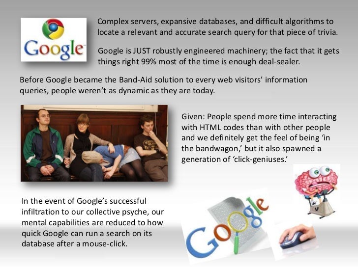 Life before and during google