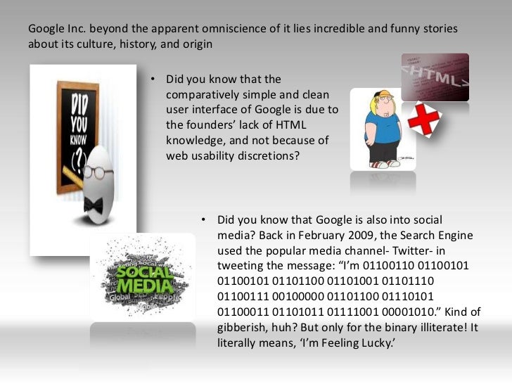 Life before and during google