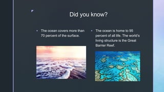 Life below water | PPTX