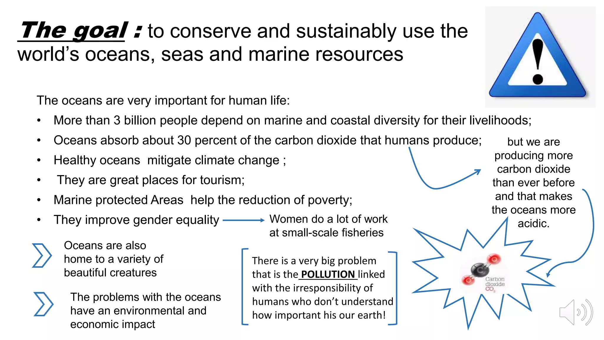 Life below water(goal 14). baruzzi elisa | PPTX