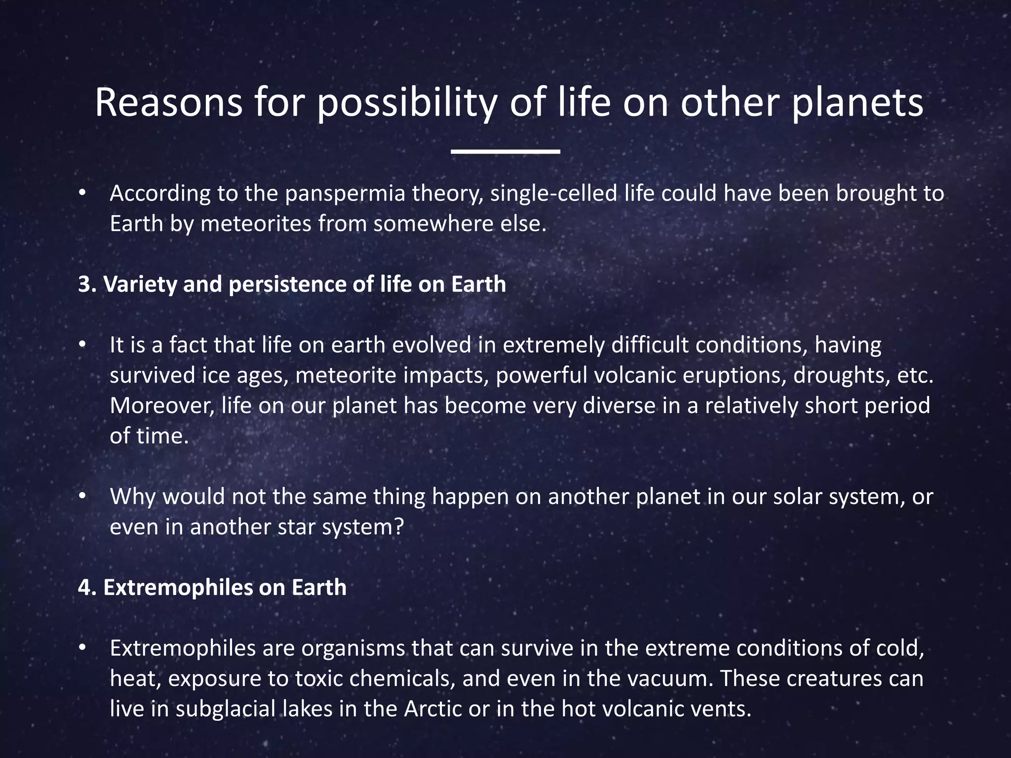 Life Beyond Earth | PPTX