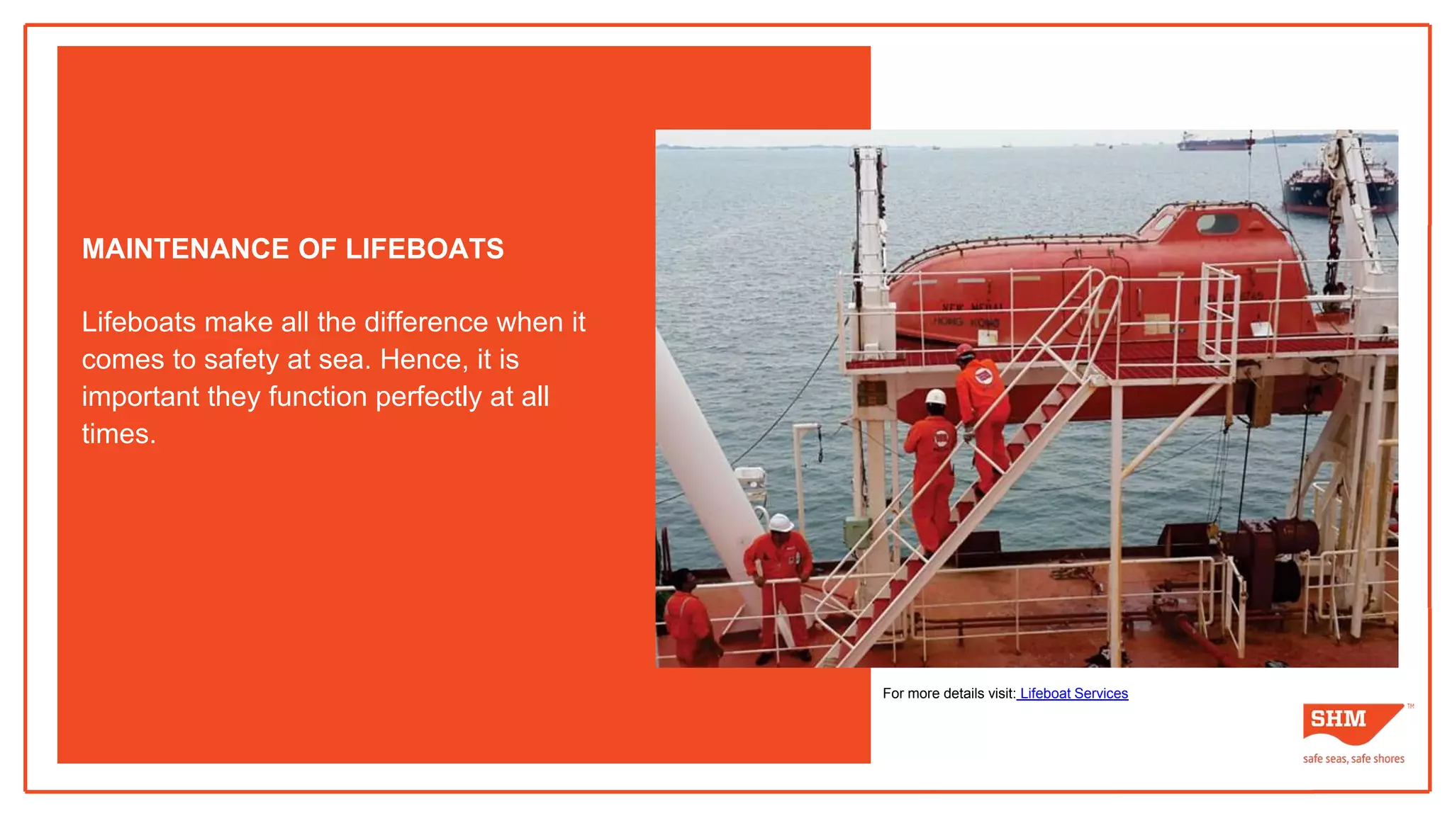 Lifeboat - SHM Shipcare | PPTX