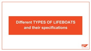 Lifeboat - SHM Shipcare | PPTX