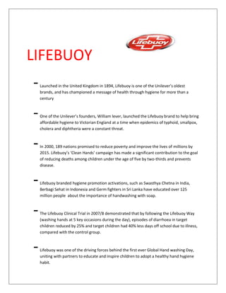 Lifebuoy | DOCX