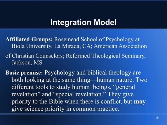 Models of Pastoral Care and Counseling | PPT | Spirituality | Religion ...