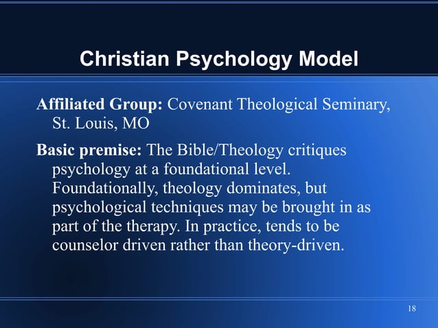 Models of Pastoral Care and Counseling | PPT | Spirituality | Religion ...