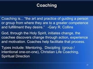 Models of Pastoral Care and Counseling | PPT