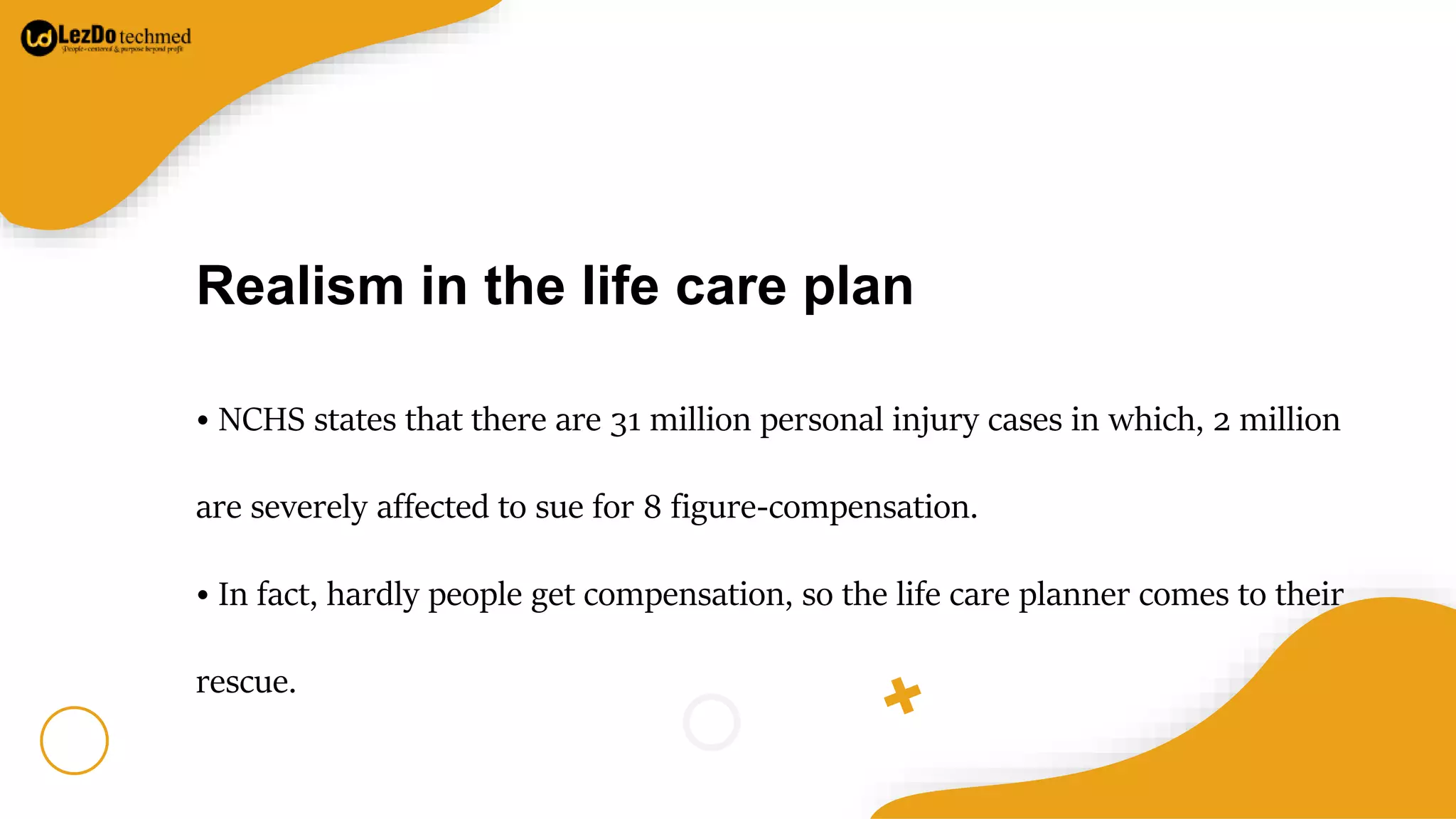 Life care plan for personal injury settlement | PPT
