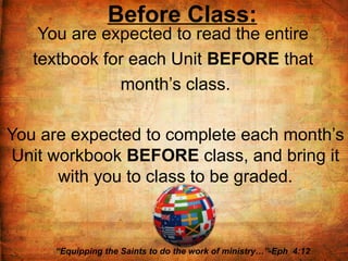LIFE CHANGERS SCHOOL OF MINISTRY | PPT