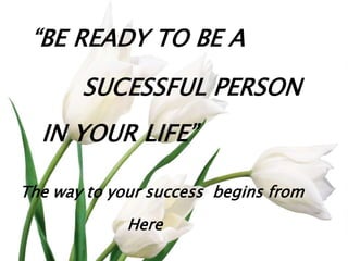 Life changing seminar | PPTX