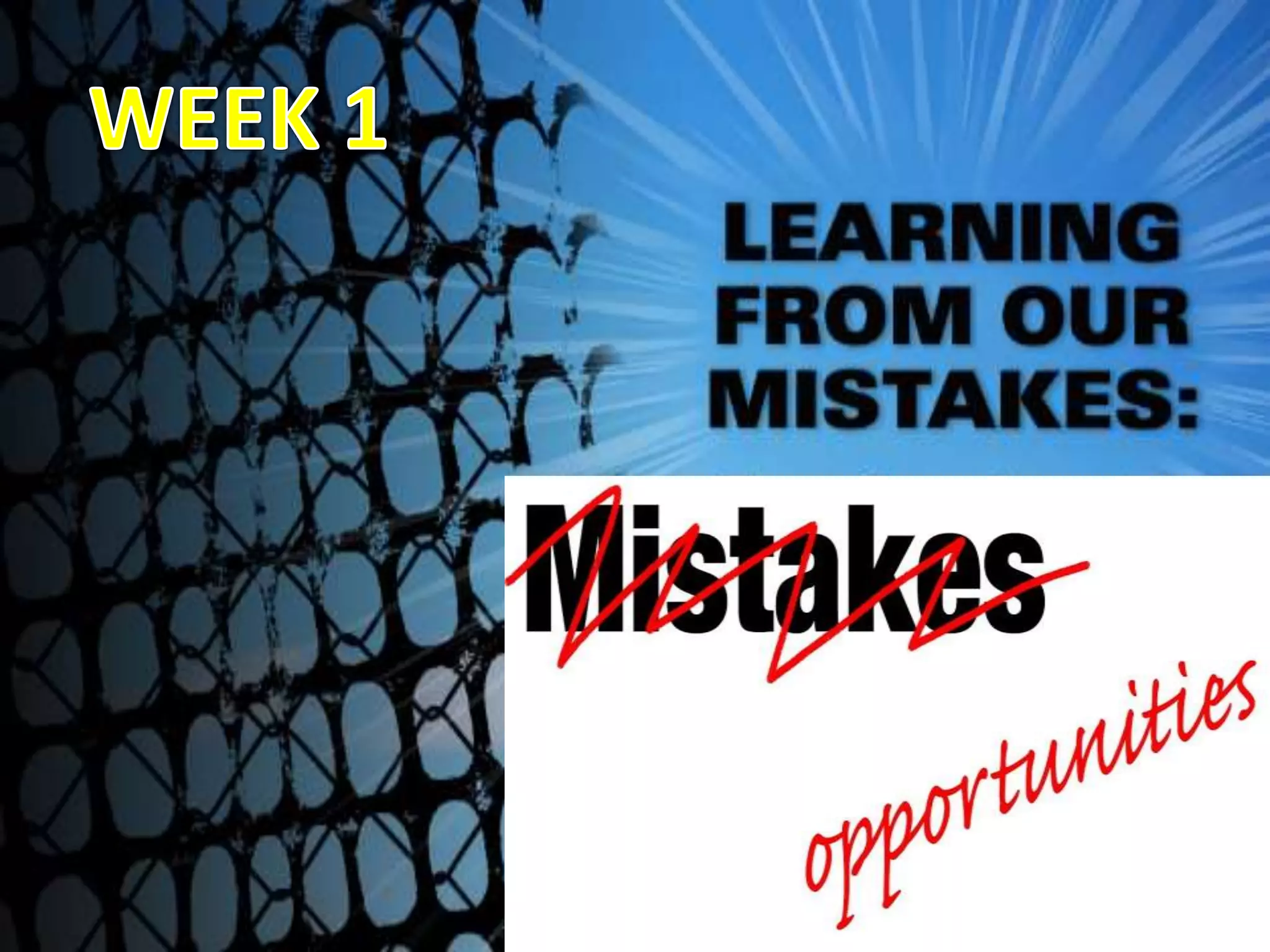 Life class week 2 | PPTX