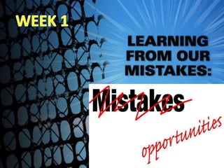 Life class week 2 | PPTX