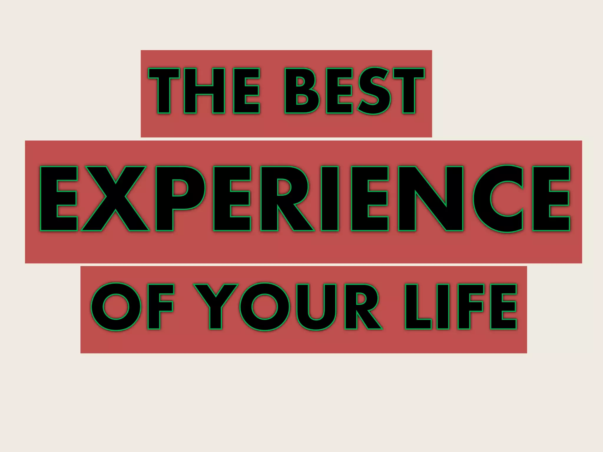 Lifeclass week 3 the best experience of your life | PPTX