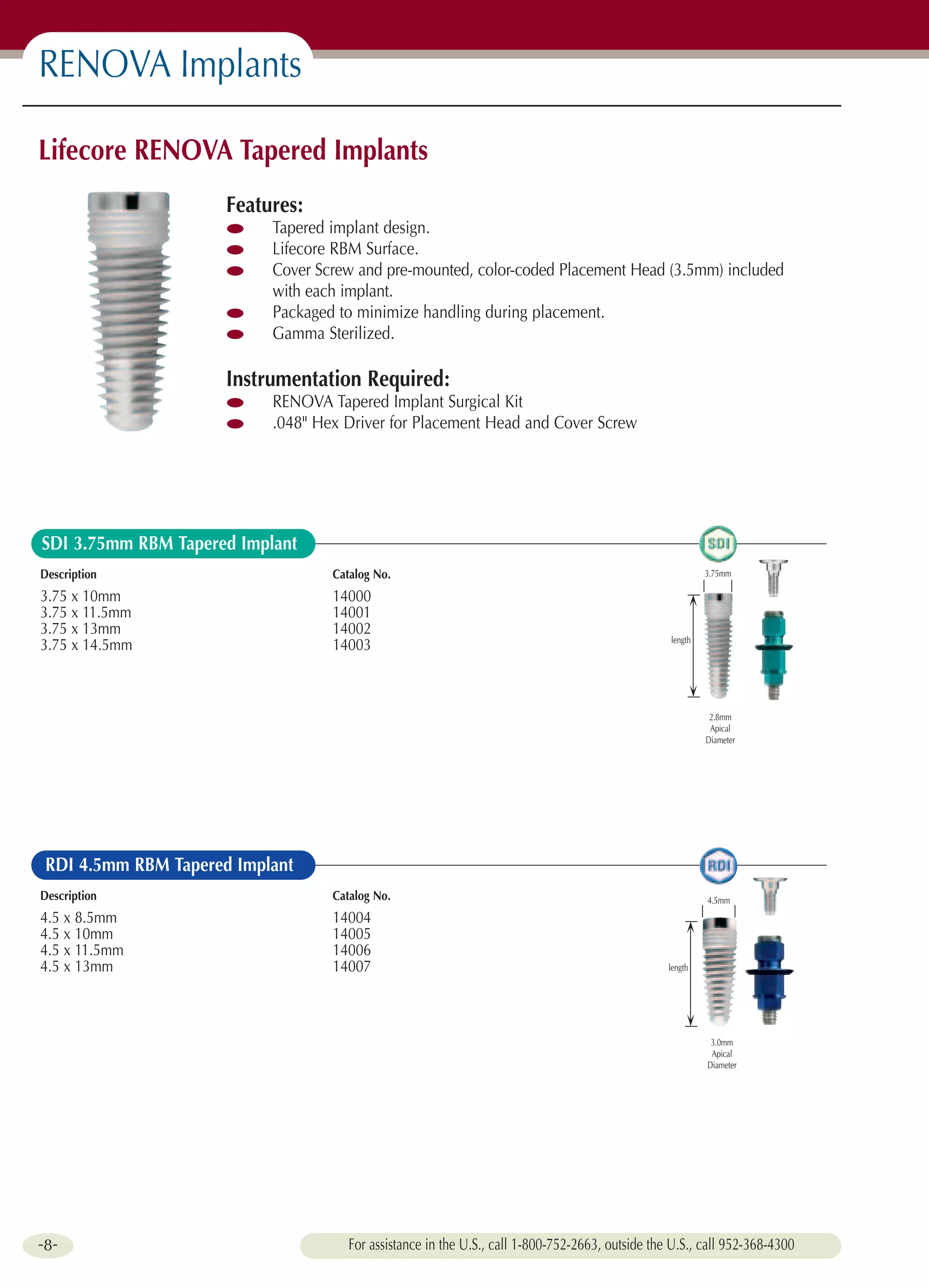 Lifecore implant | PDF