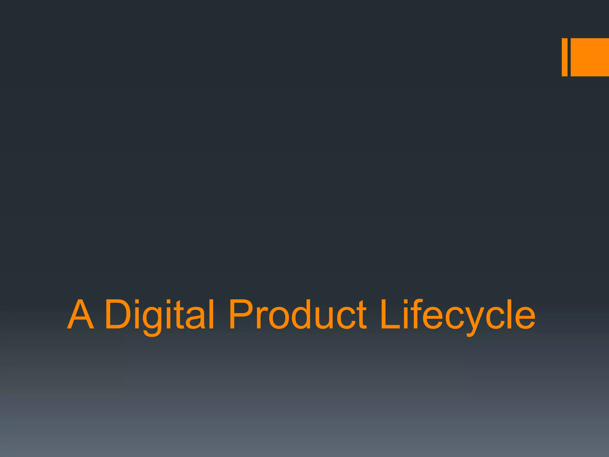 Digital Product Lifecycle | PPTX