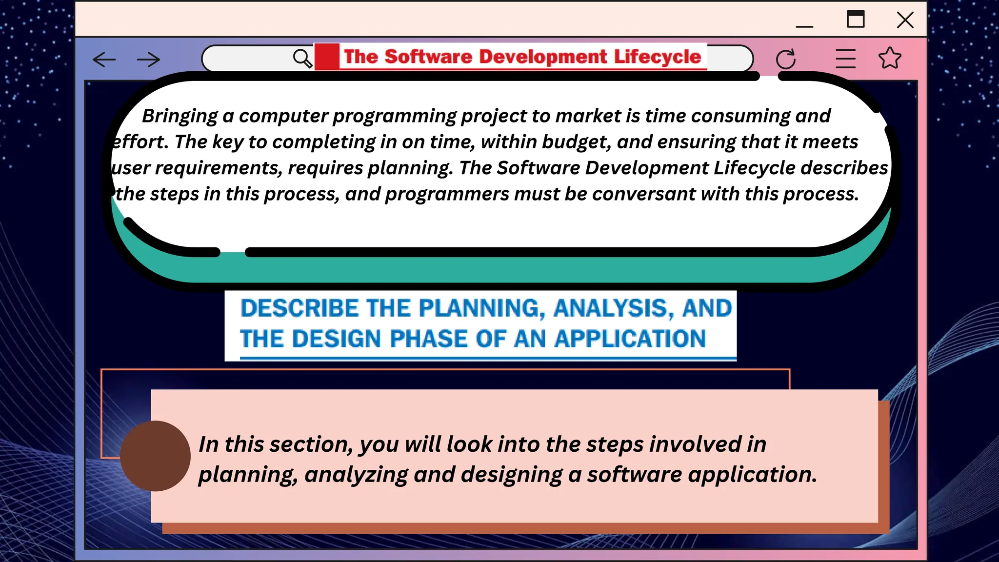 The software development lifecycle for IT | PDF